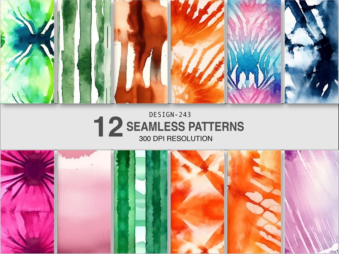 Seamless Patterns for Print on Demand Commercial Use Digital Patterns ...
