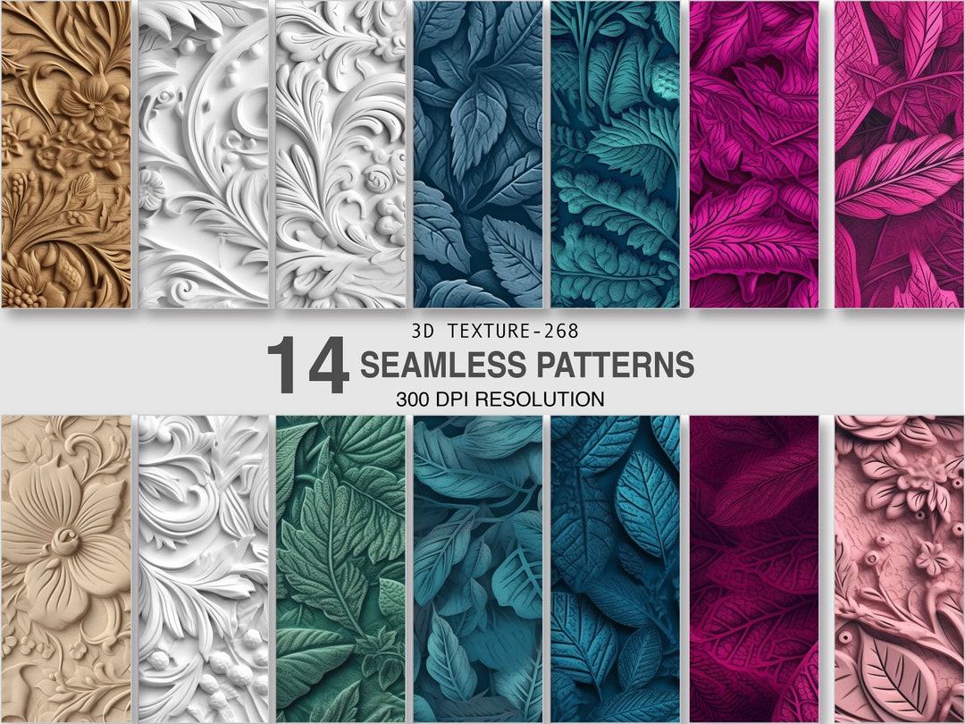 Seamless Patterns for Print on Demand Commercial Use Digital Patterns ...