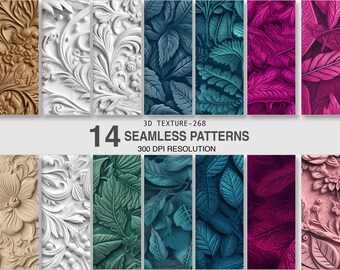 Seamless Patterns for Print on Demand Commercial Use Digital Patterns ...
