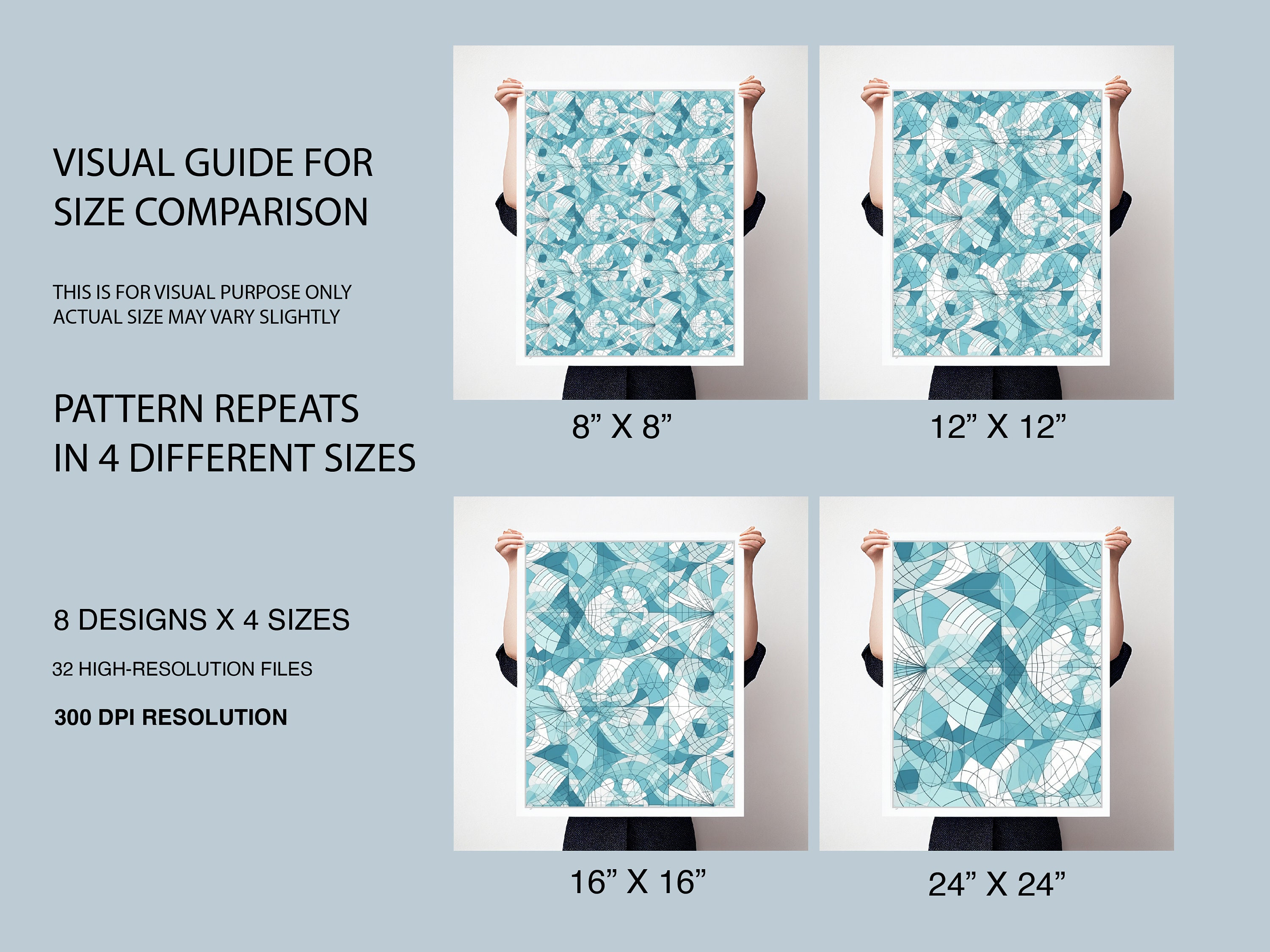 Seamless Digital Patterns for Print on Demand Commercial and Personal ...