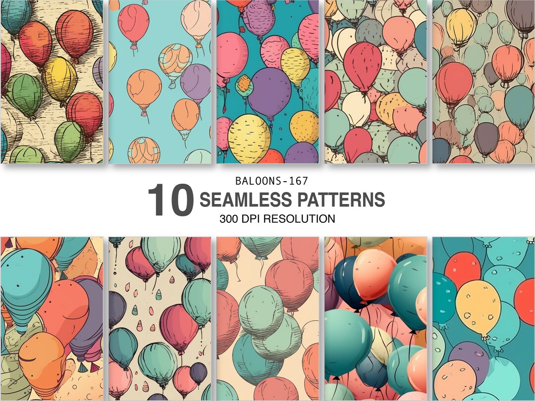 Seamless Patterns for Print on Demand Commercial Use Digital Patterns ...