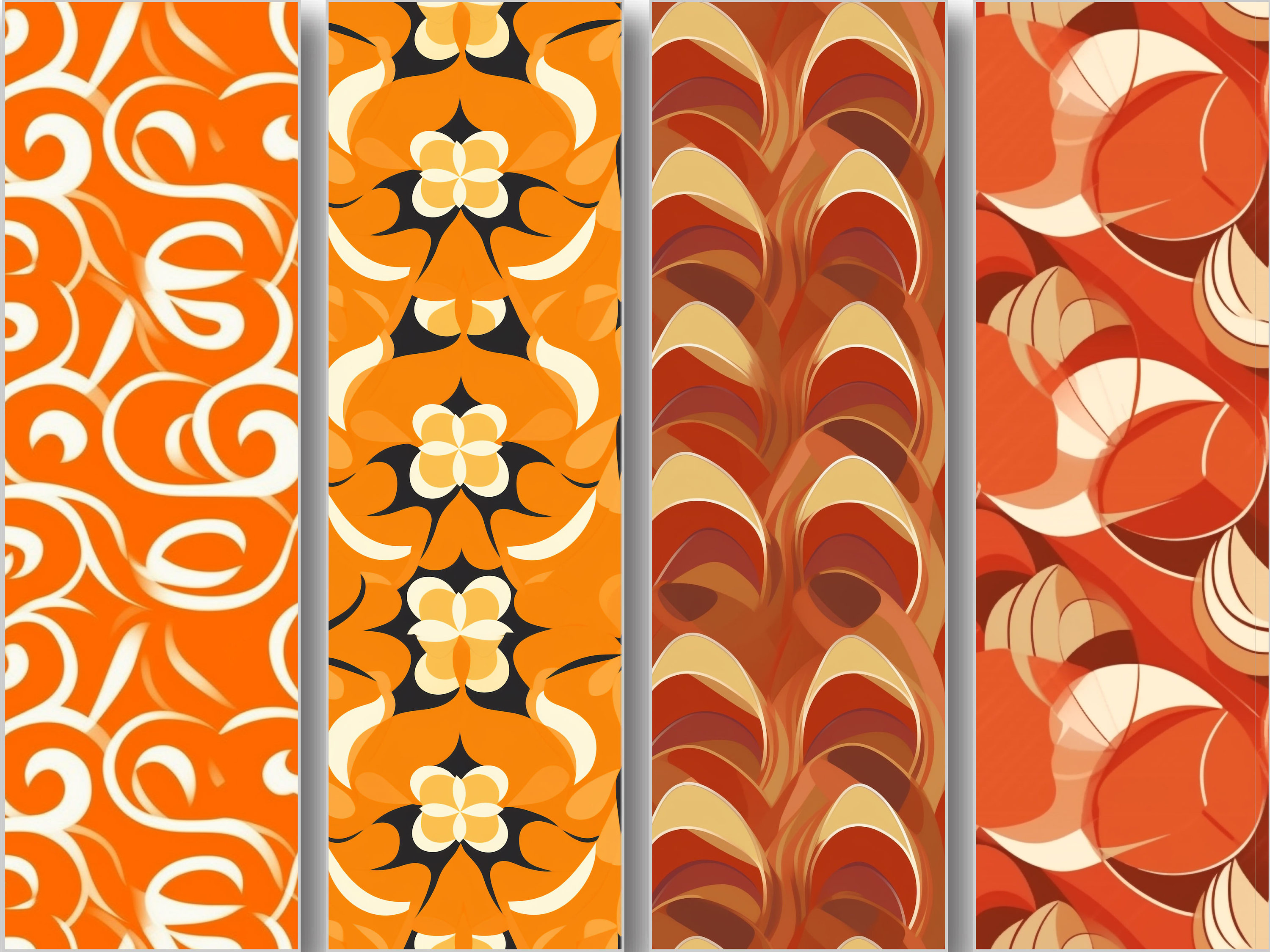 Seamless Patterns Digital Paper Commercial Use Digital Patterns for ...