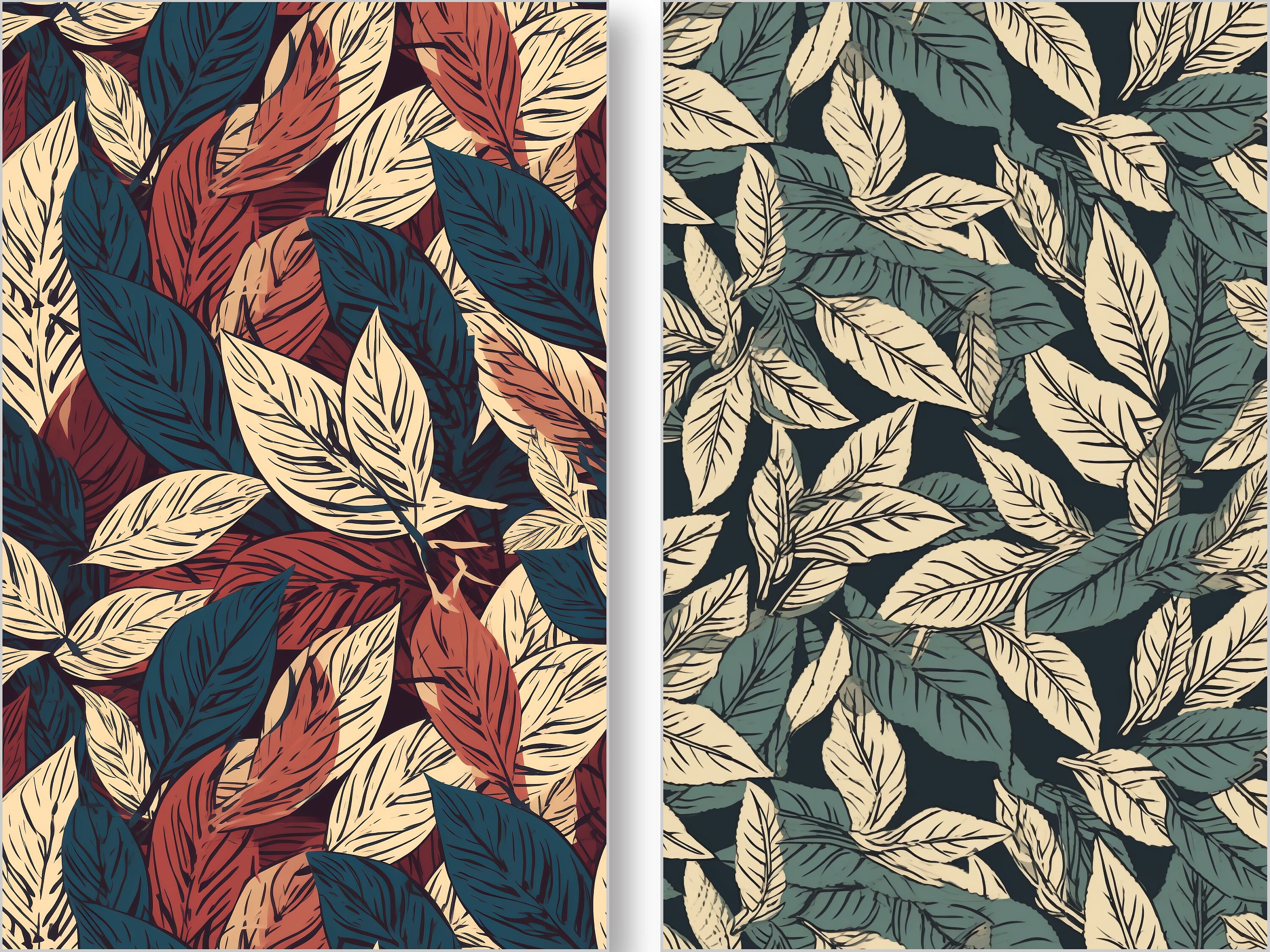 Seamless Patterns for Print on Demand Commercial Use Digital Patterns ...