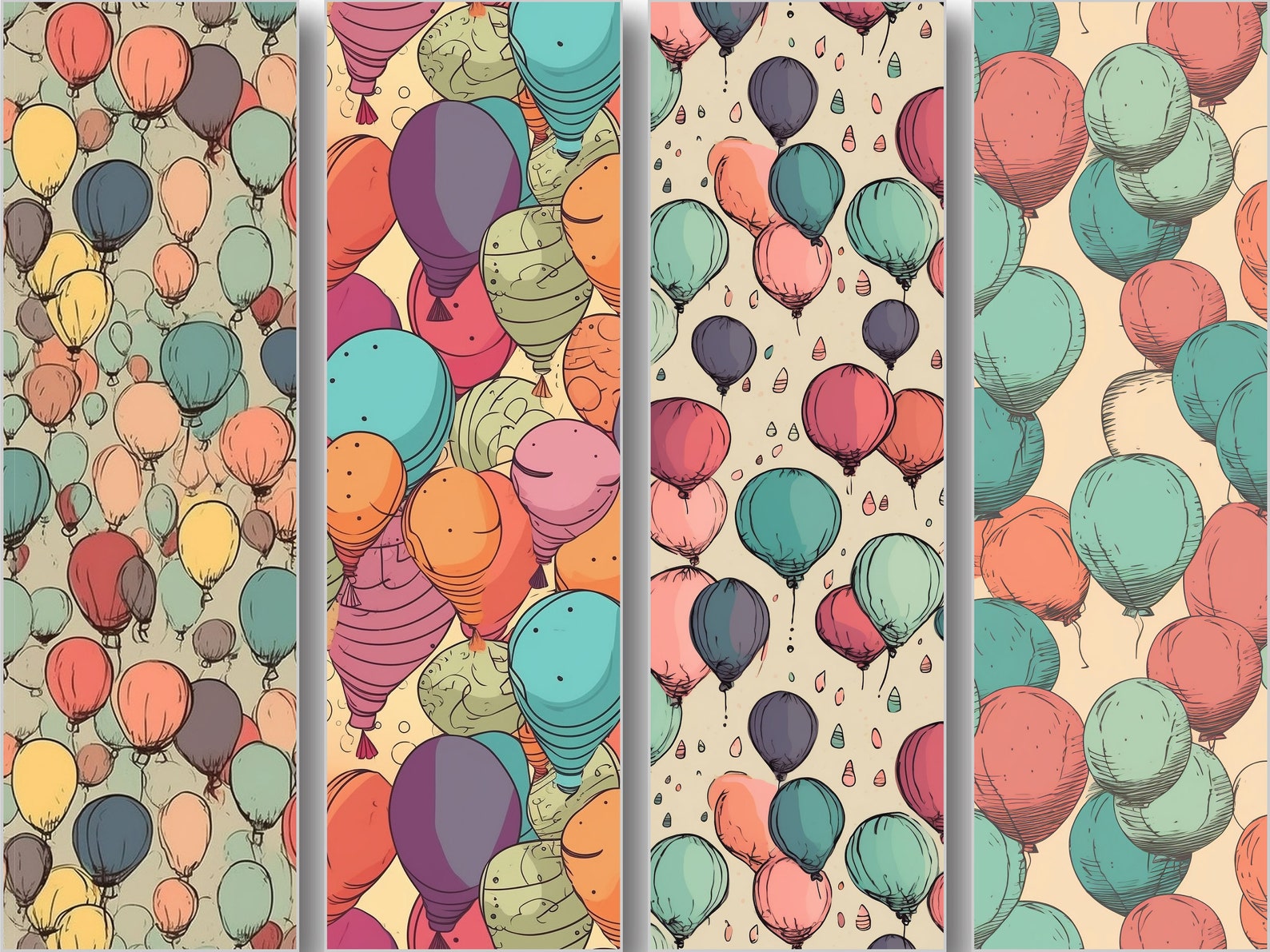 Seamless Patterns for Print on Demand Commercial Use Digital Patterns ...