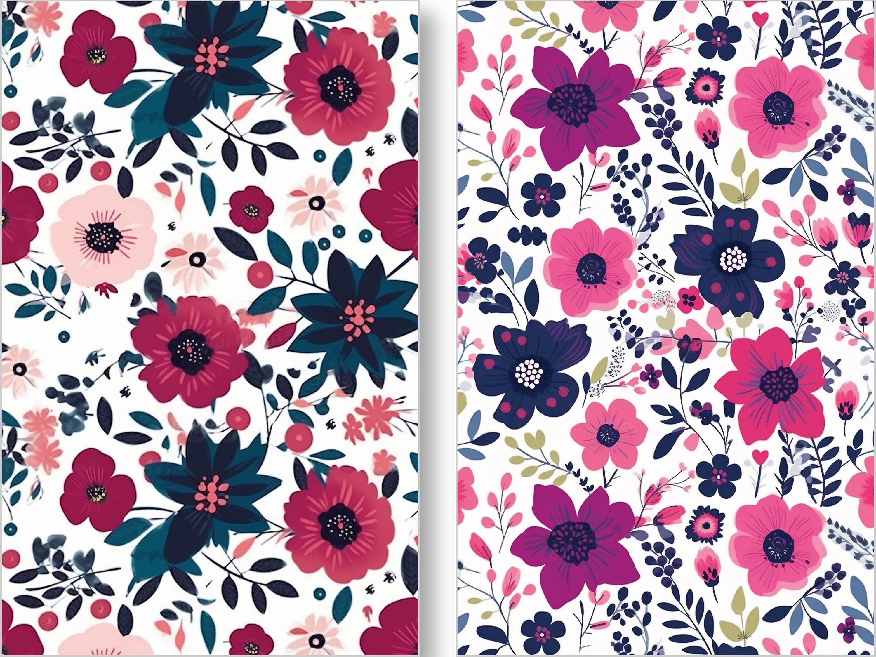 Seamless Patterns for Print on Demand Commercial Use Digital - Etsy