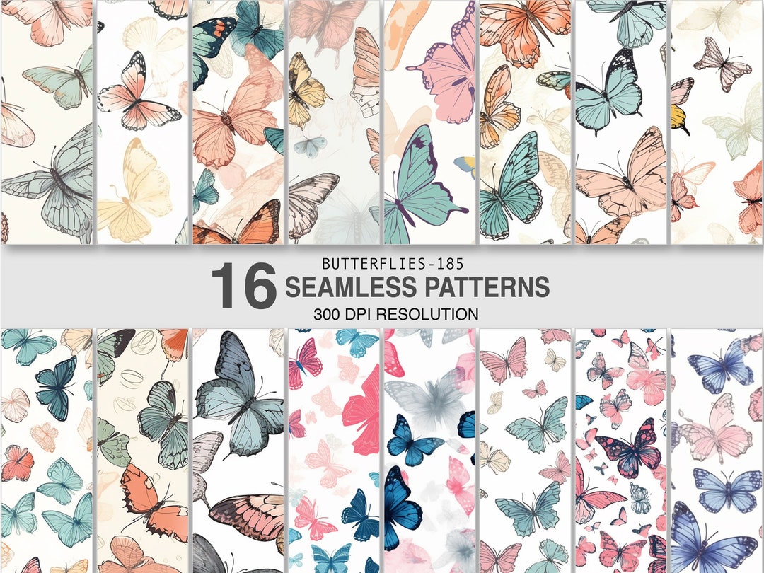 Seamless Patterns for Print on Demand Commercial Use Digital Patterns ...