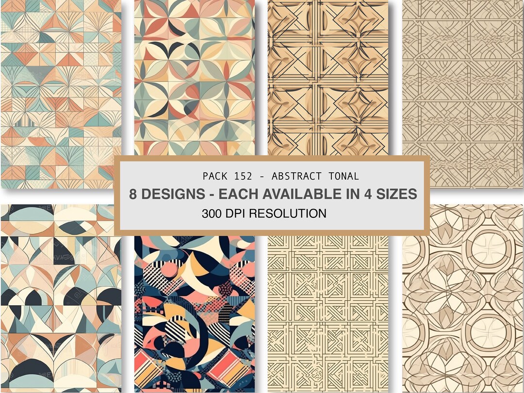 Seamless Digital Patterns for Print on Demand Commercial and Personal ...