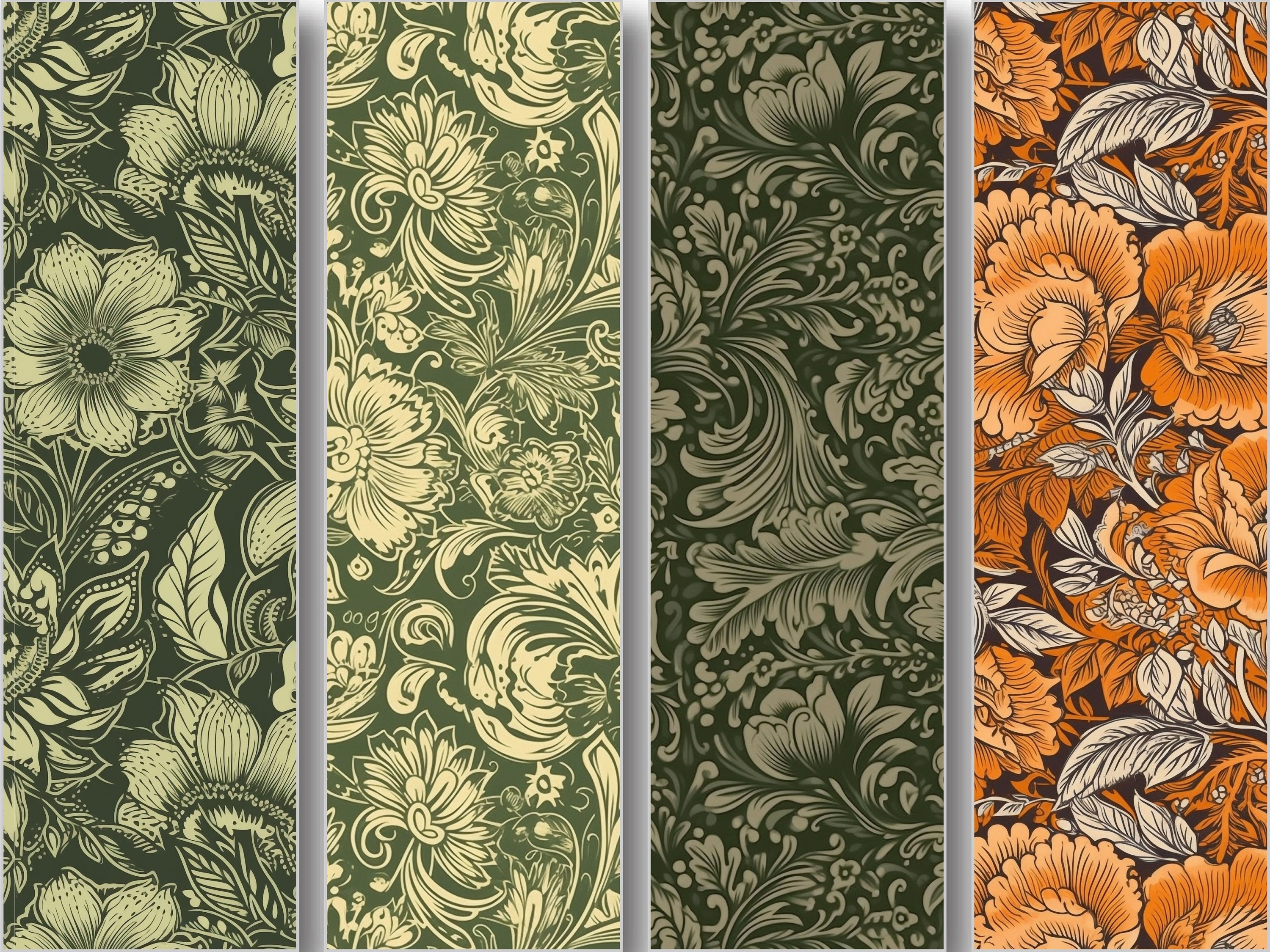 Seamless Patterns for Print on Demand Commercial Use Digital Patterns ...