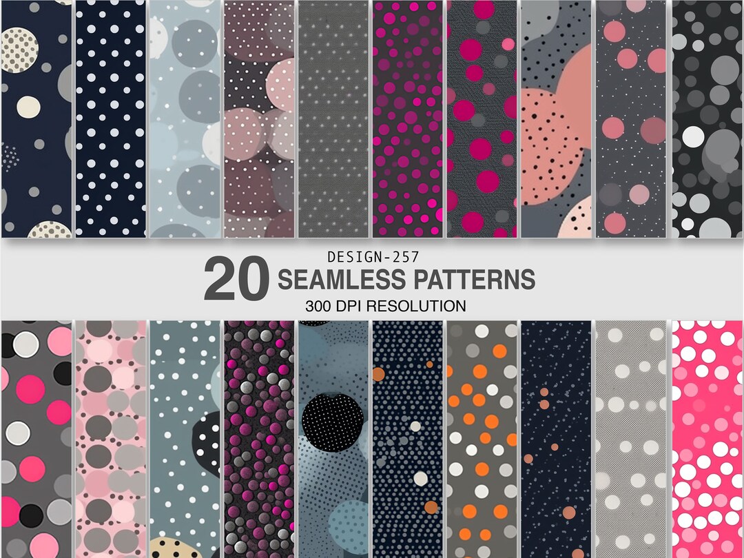 Seamless Pattern Digital Paper Commercial Use Digital Patterns for Gift ...