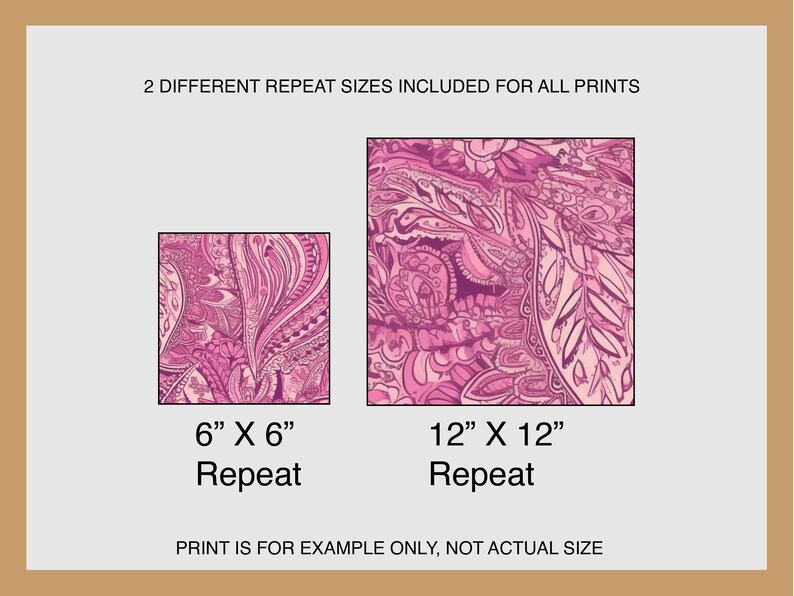 Seamless Patterns for Print on Demand Commercial Use Digital Patterns ...