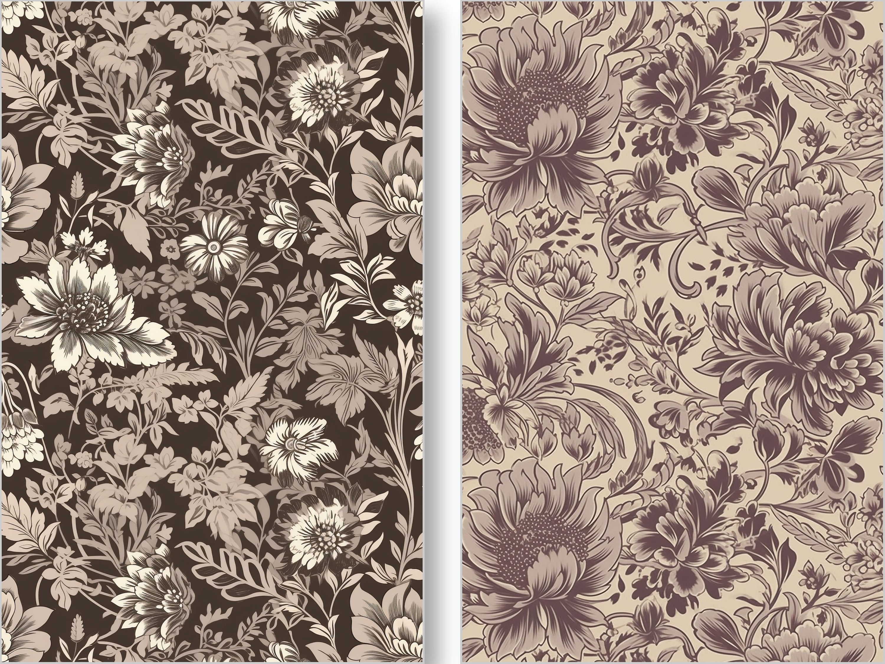 Seamless Patterns for Print on Demand Commercial Use Digital Patterns ...