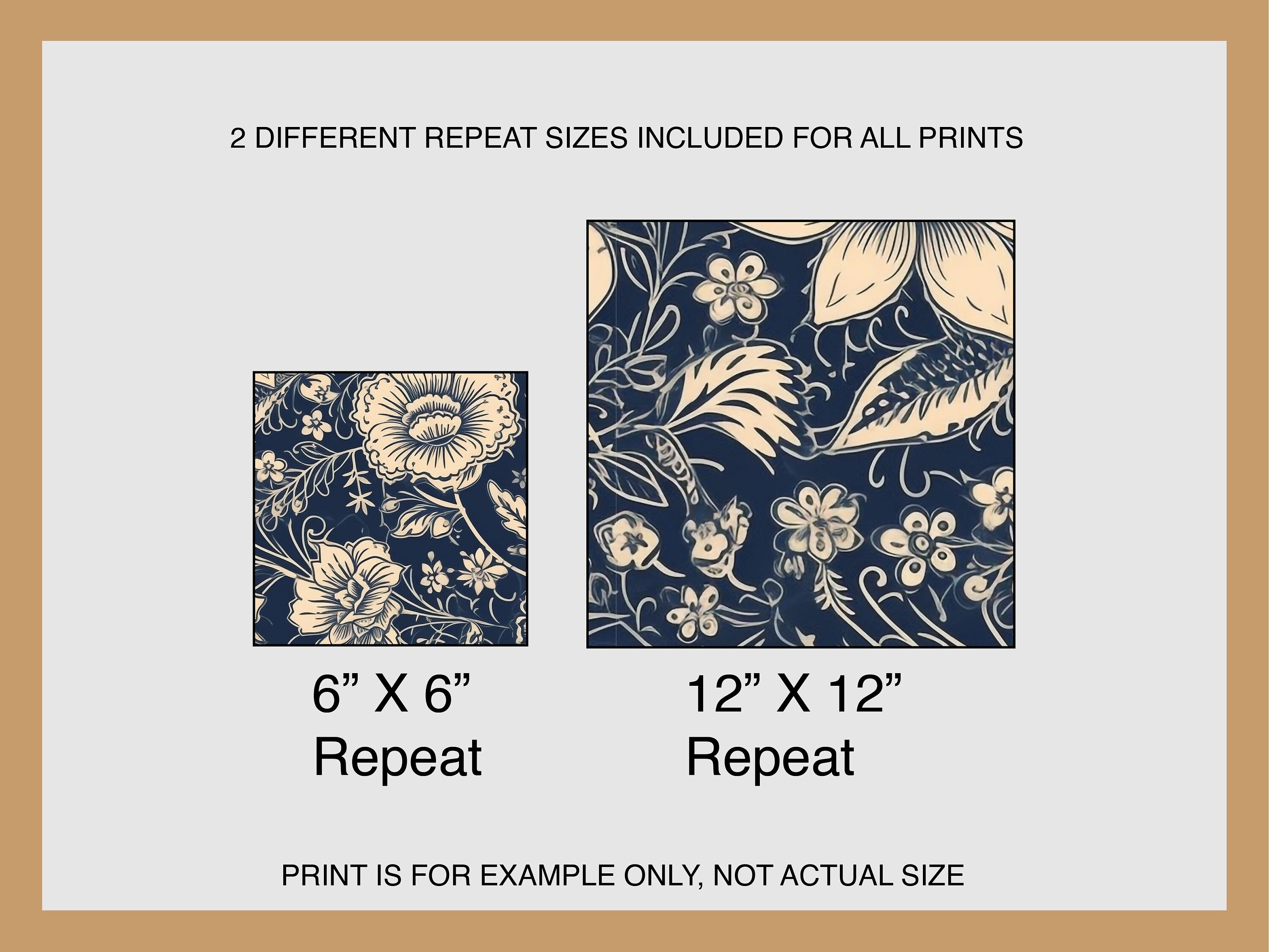 Seamless Patterns for Print on Demand Commercial Use Digital Patterns ...