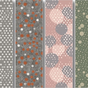 Artistic Dots Seamless Pattern Digital Paper - Etsy