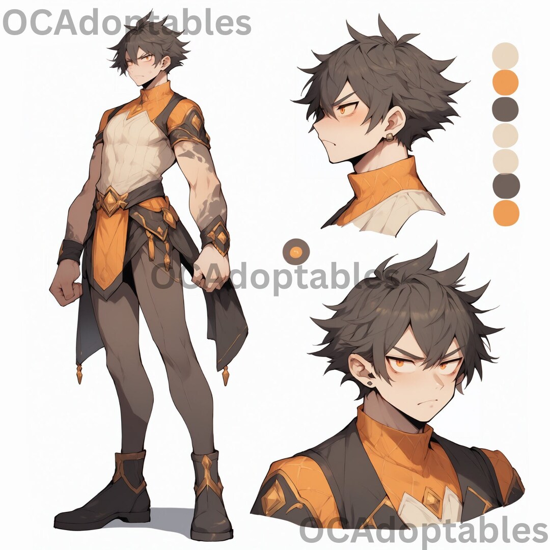 OC Adopt - 08 - Story Telling, Roleplaying Characters, Reference Sheet ...