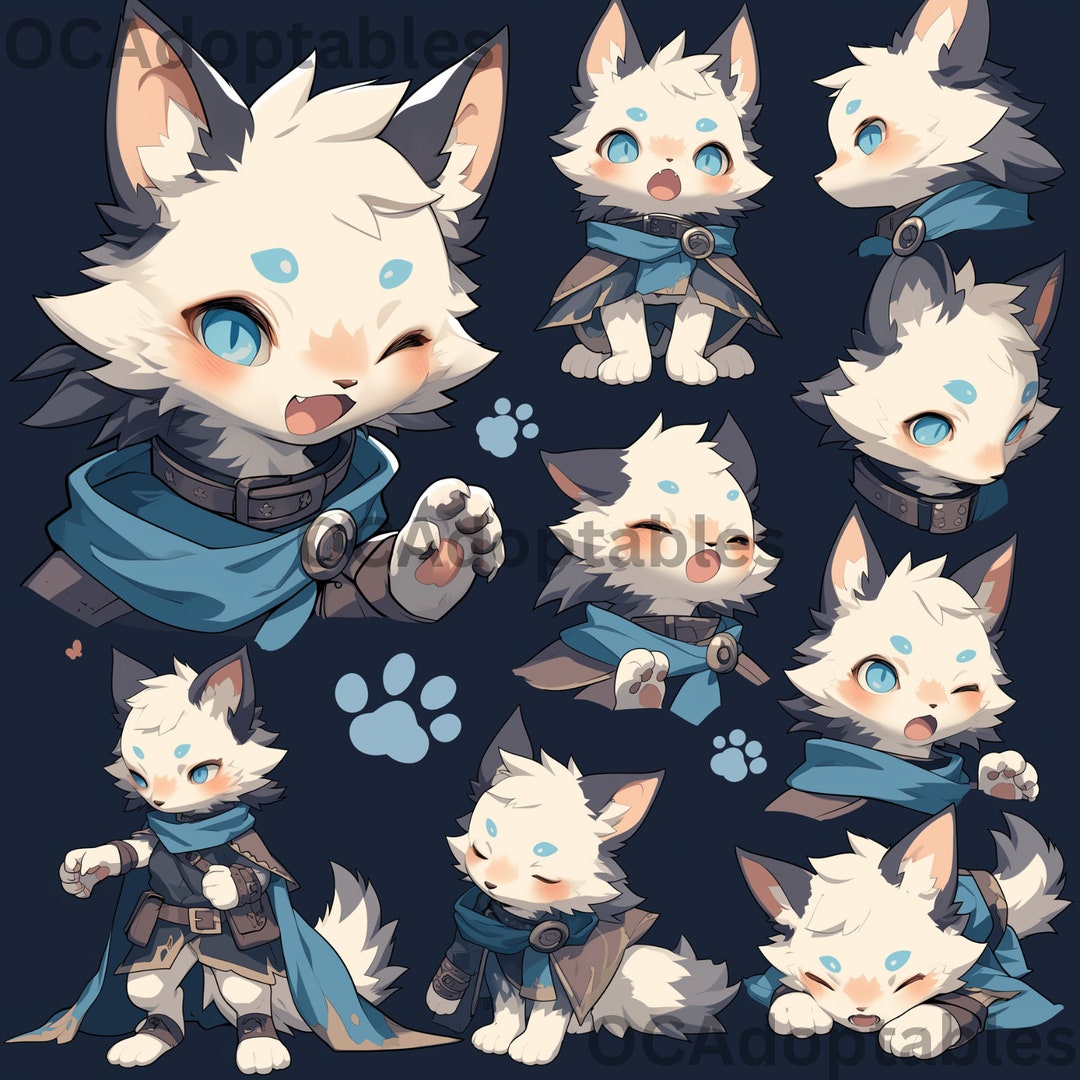 Furry Adopt 15 Story Telling, Roleplaying Characters, Reference Sheet ...