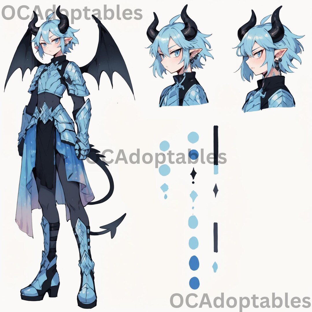 OC Adopt - 56 - Story Telling, Roleplaying Characters, Reference Sheet ...