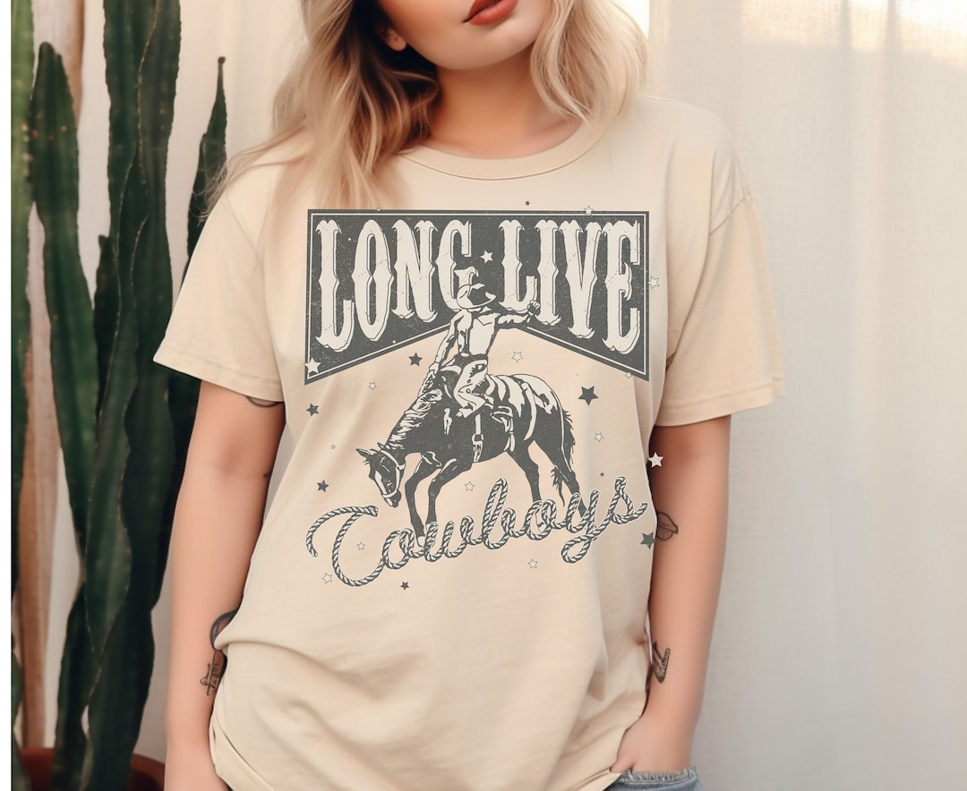Western T-shirt, Vintage Western Rodeo Tee, Cowboy Shirt, Retro Western ...
