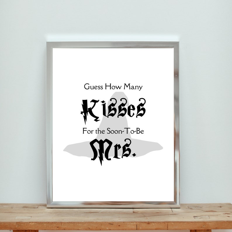 Magical Wizard & Witch Bridal Shower Games Bundle | 8 Printable ...