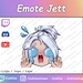 EMOTE OP - MUGIWARA Twitch/discord Robin Notes - Etsy