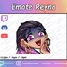 EMOTE OP - MUGIWARA Twitch/discord Robin Notes - Etsy