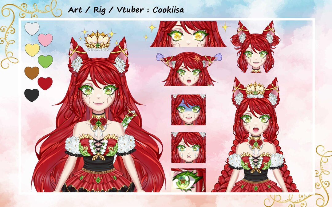 CUSTOM | VTUBER Design YOUR Vtuber for Twitch Stream - Etsy