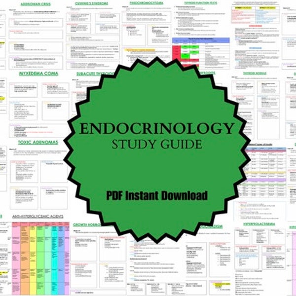 Medical Assistant Study Guide - Etsy