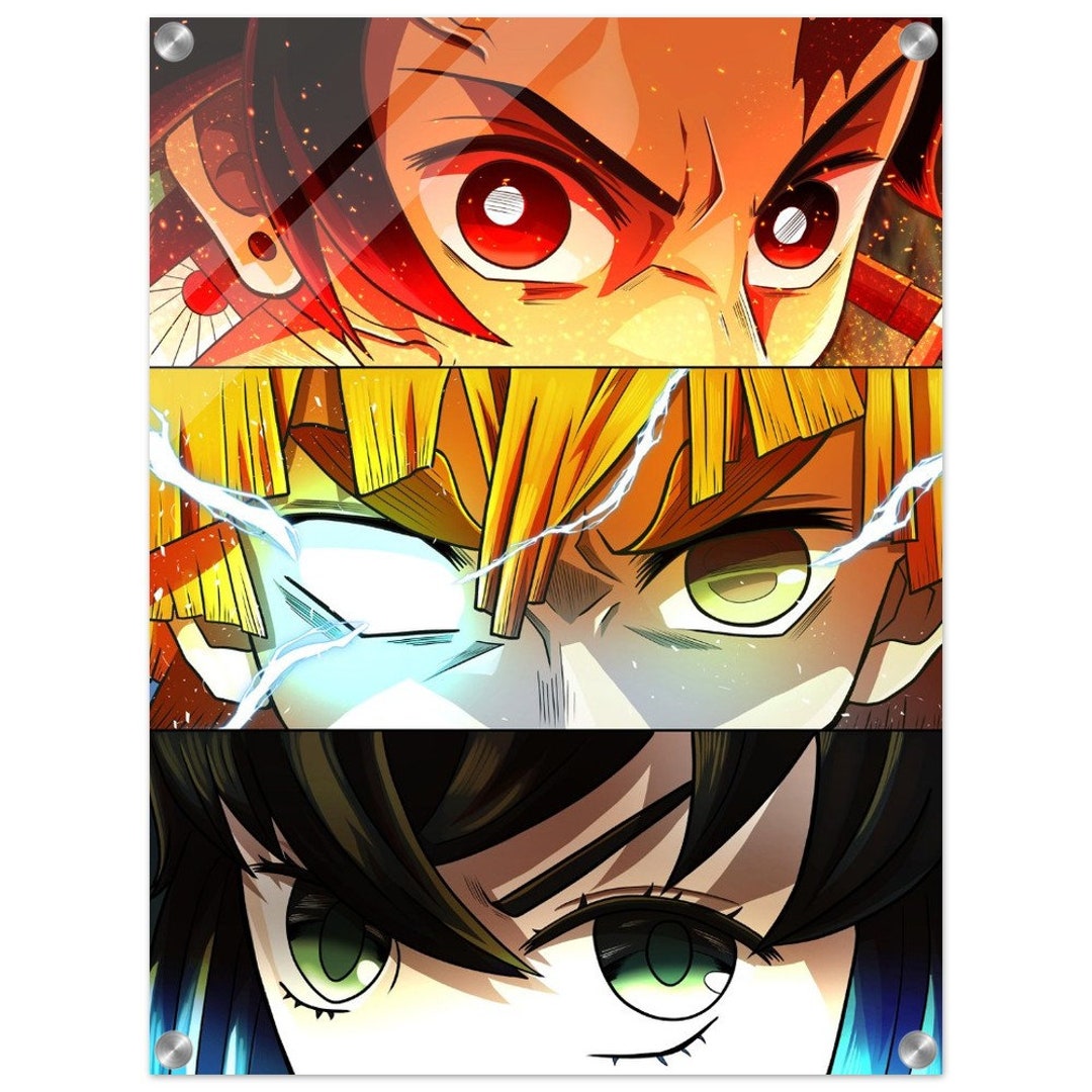 Demon Slayer Tanjiro Zenitsu and Inosuke - Etsy