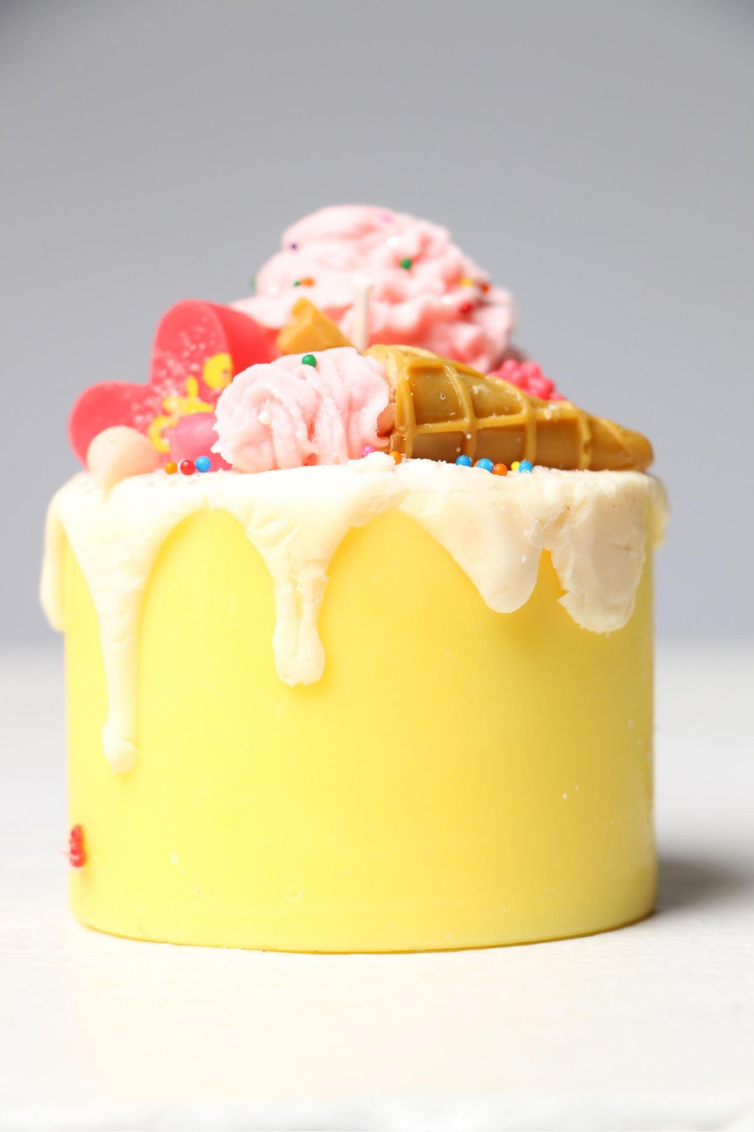 Birthday Mini Cake Candle - Etsy