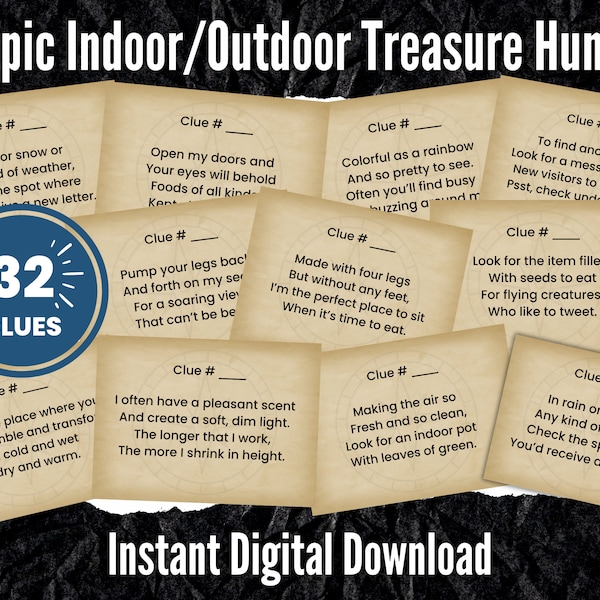 Treasure Hunt - Etsy