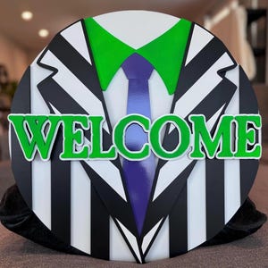 Beetlejuice Door Hanger - Etsy