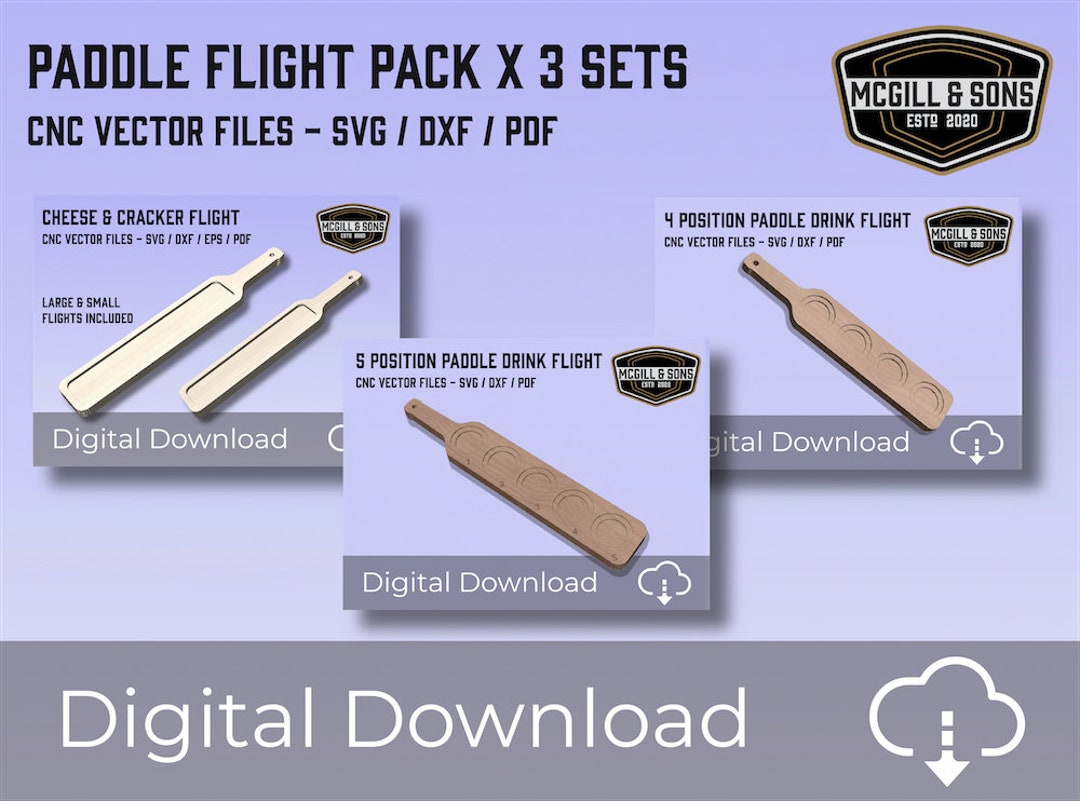 3 CNC Vector Sets! 4 Position, 5 Position, and Cheese and Cracker ...