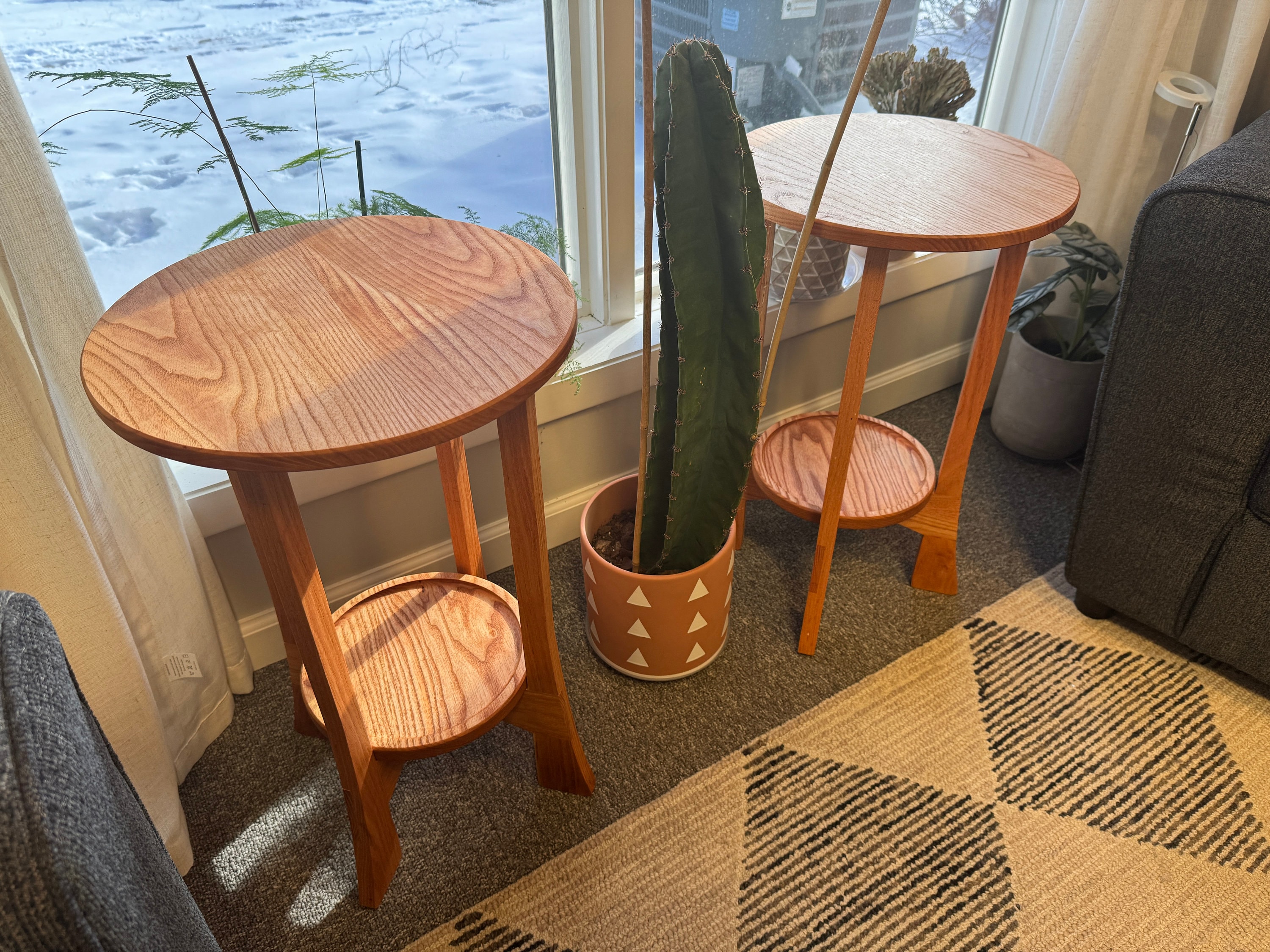 Side Table & Plant Stand BUNDLE of 5 SVG Vector File Sets for CNC ...