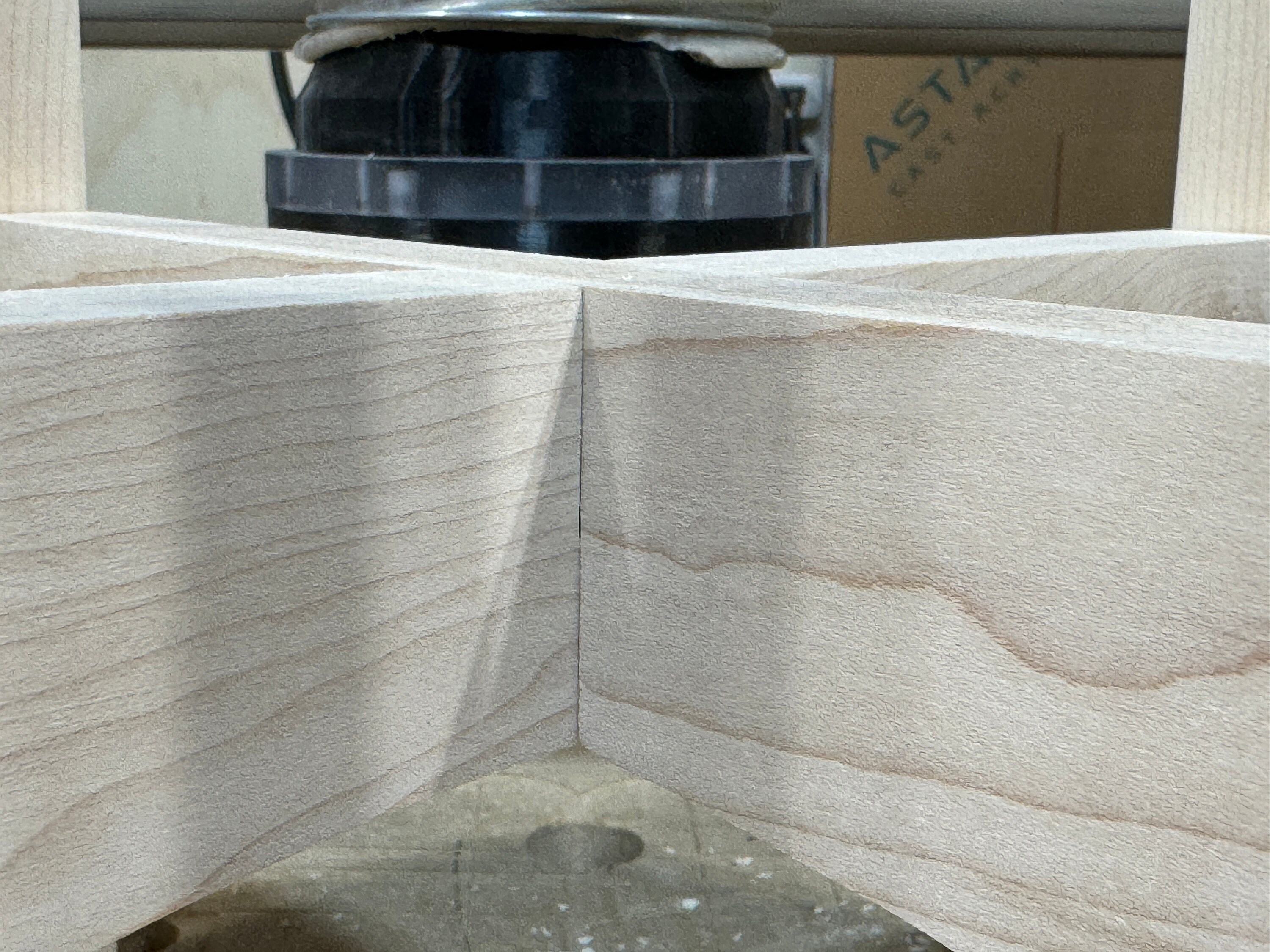 Side Table With Halflap Dovetail Joinery CNC. Personalizable Medium W ...