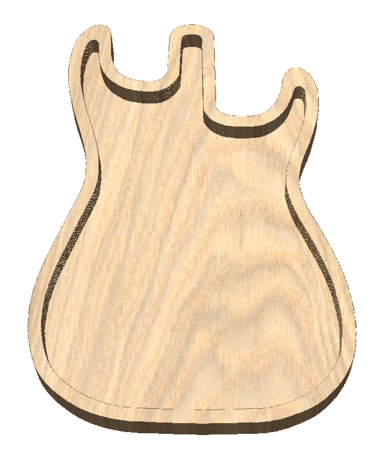 CNC Vector SVG. Stratocaster Charcuterie Board & Catch All Tray Bundle ...