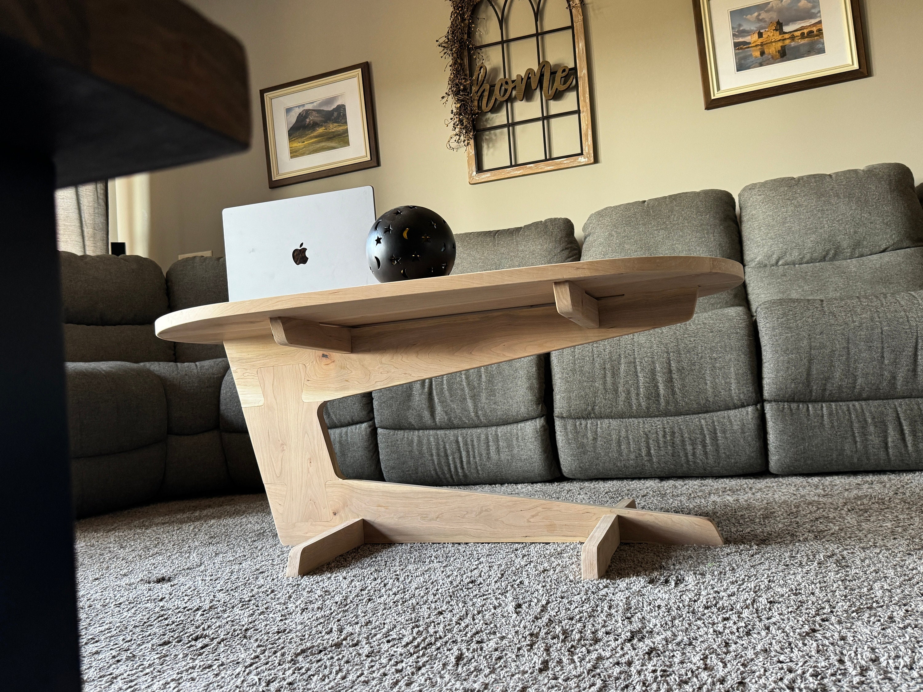 Cantilever Coffee Table CNC. Vectric Vcarve Pro 12 Crvs, Adobe ...