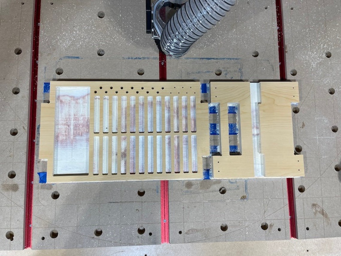 CNC Bit Organizer Tray Vector Files. Digital Download. No Physical ...