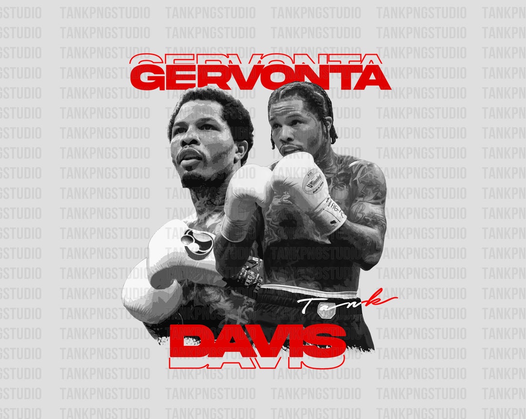 Boxer Gervonta Davis PNG Design for DTG Sublimation Printing - Etsy