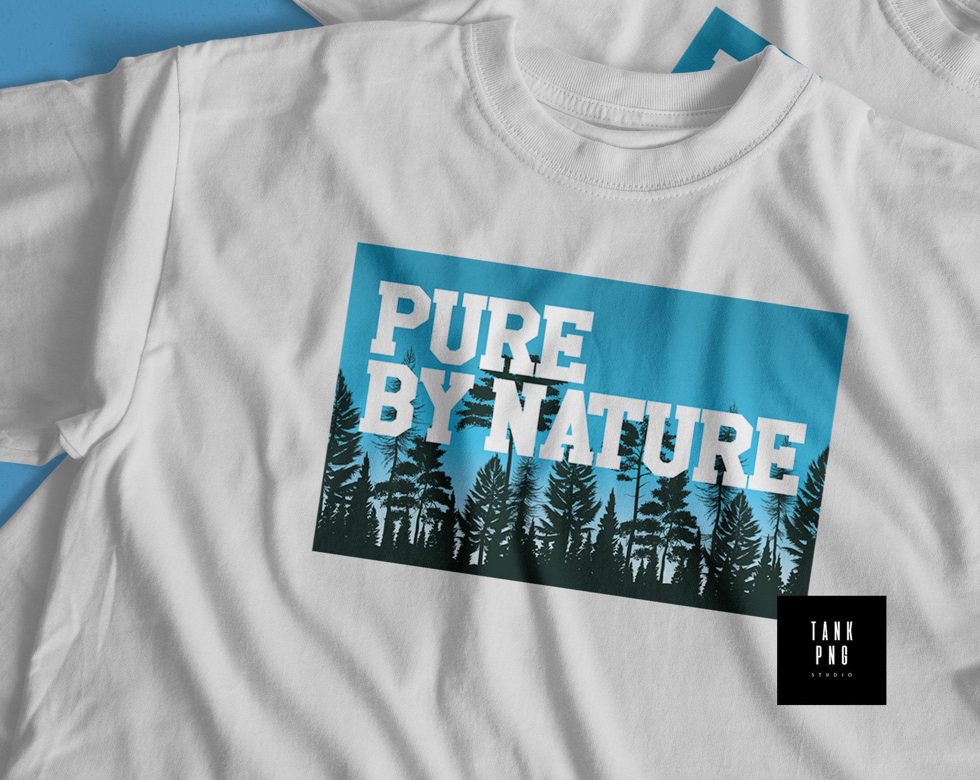 SVG PNG Pure by Nature Design for T-shirt, DTG, Sublimation Printing - Etsy