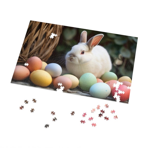 Rabbit Puzzle - Etsy