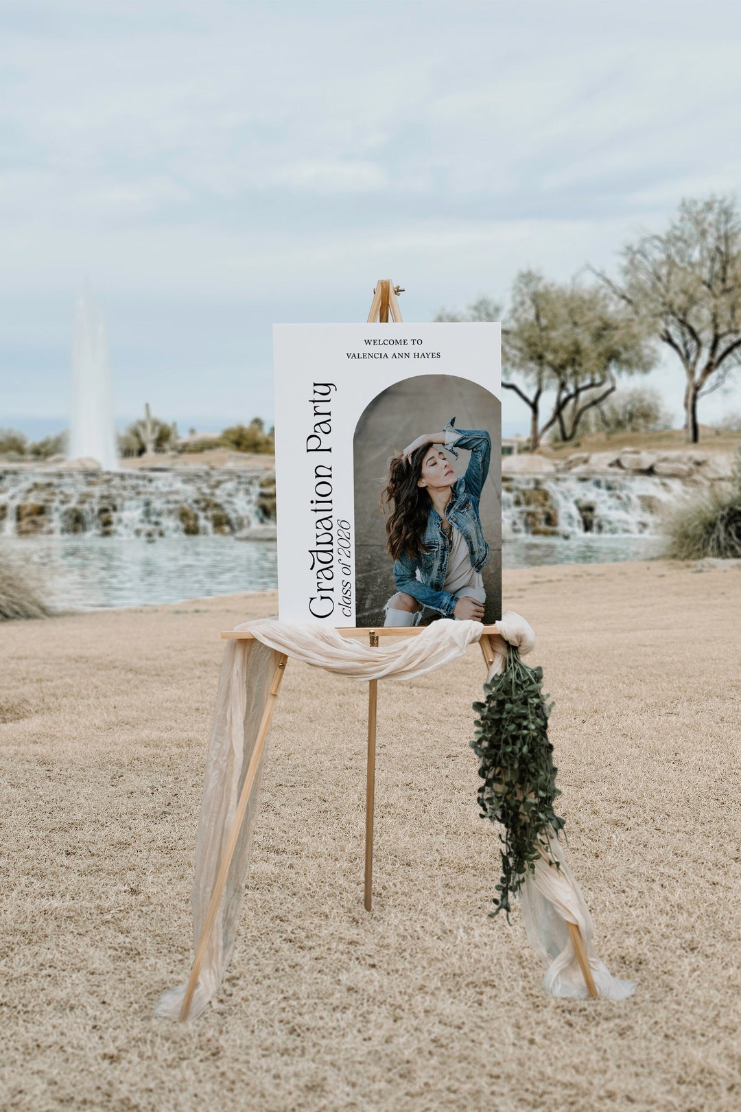 Graduation Welcome Sign Template, Graduation Party Welcome Sign ...