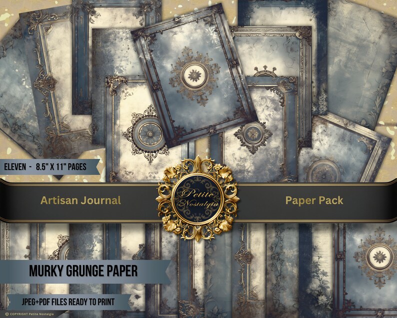 Murky Grunge, Journal Pages, Junk Journal, Journal Paper, Shabby Paper ...