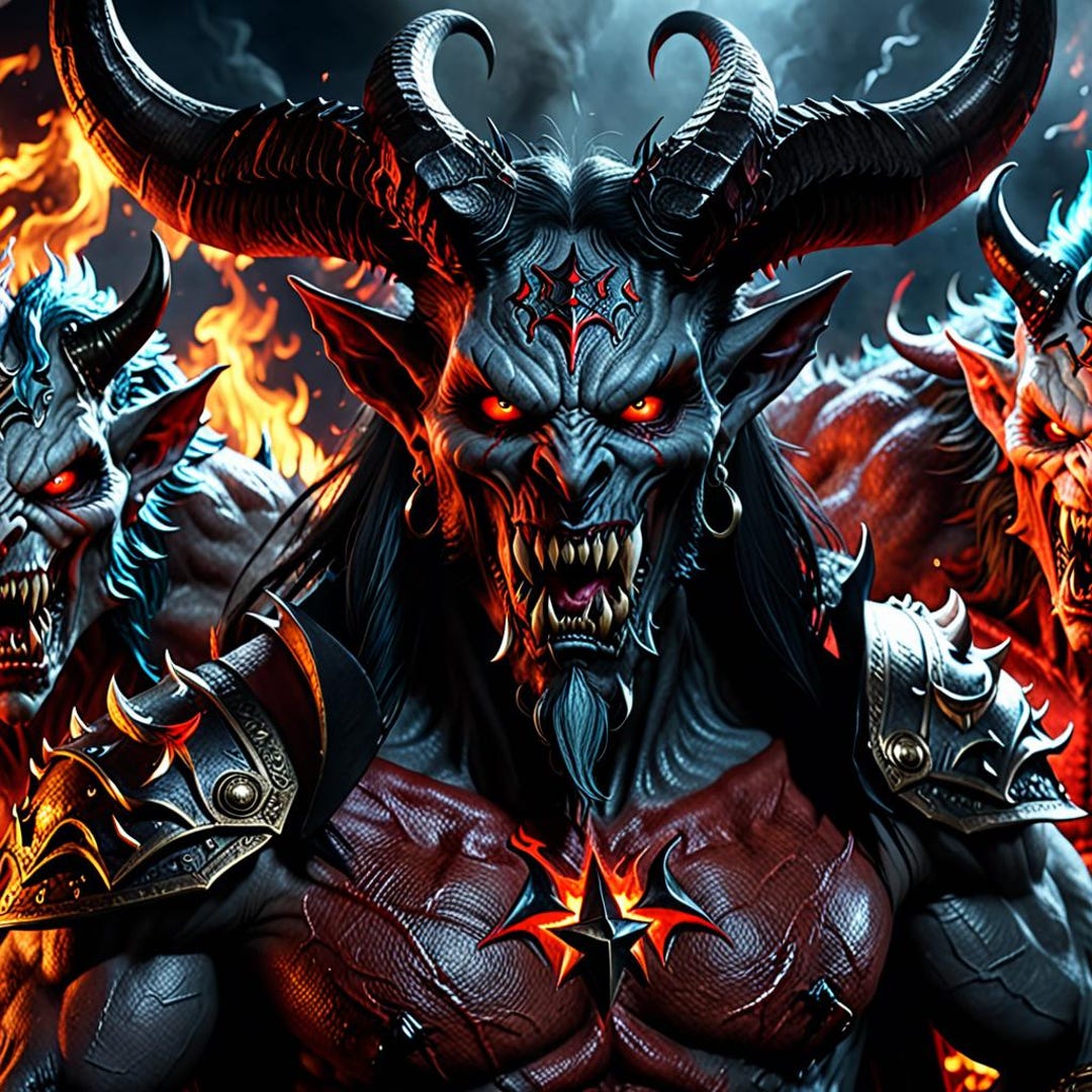 666 Demons Pact Force Beyond Control - Etsy