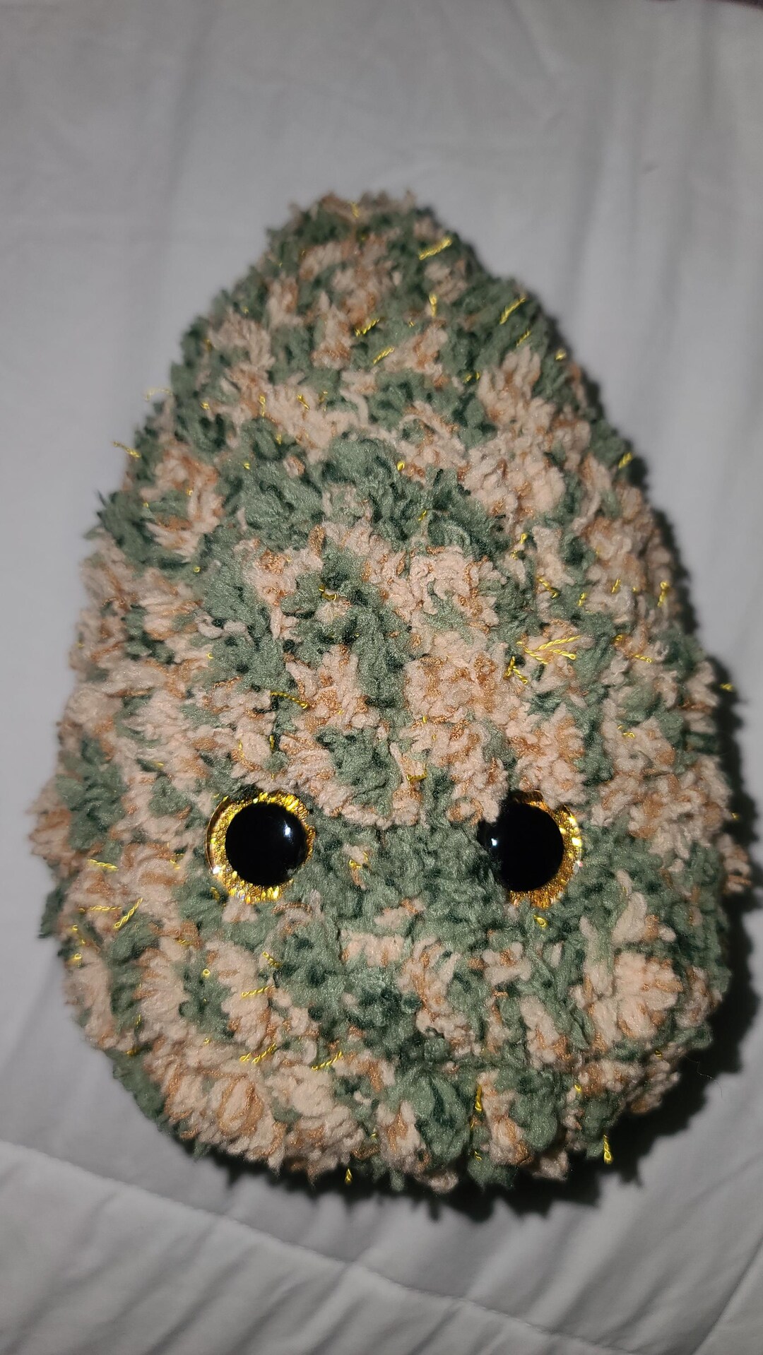 Dougie the Nuggie- Gold Leaf - Etsy