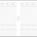 Printable 2024 Year on 4 Pages Perpetual Calendar Half Letter Planner ...