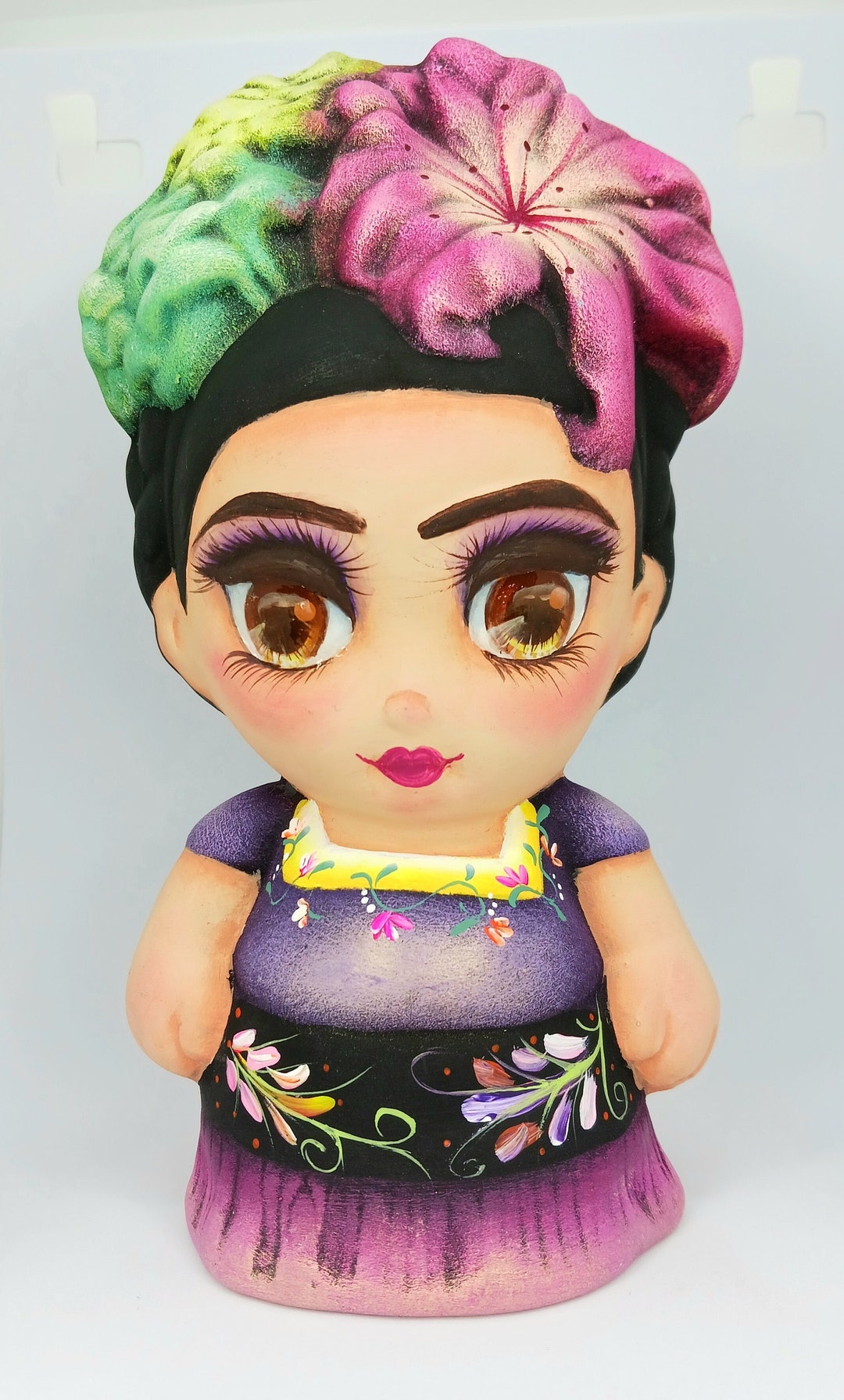 Frida Kahlo Hand Painted Ceramic - Etsy