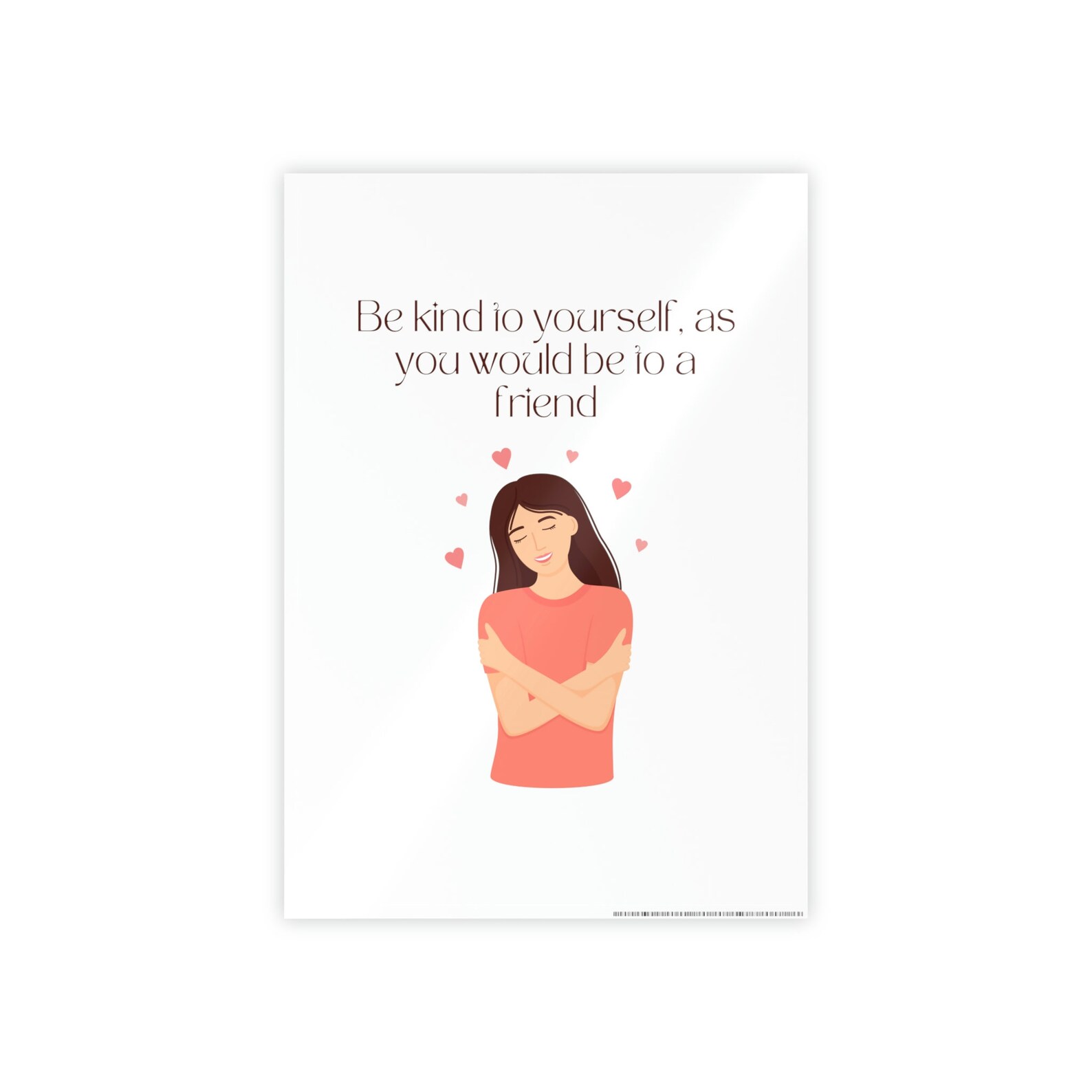 Be Kind to Yourself Inspirational Poster Positive Message Wall Art Self ...