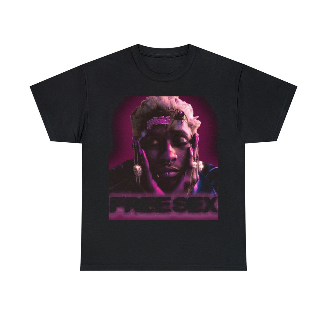 YOUNG THUG Free Thug T-SHIRT Rap Tee Concert Merch Kanye Thugger Slime ...