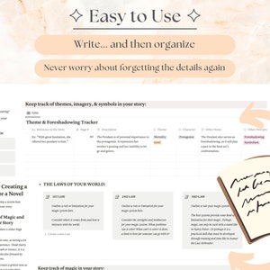 Notion Template for Writers; Template for Writing Novels; Writers ...