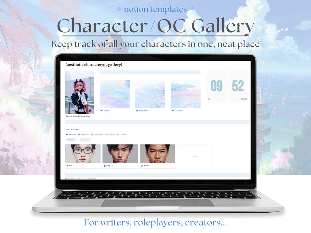 OC Gallery | Character Gallery | Original Character Design | OC ...