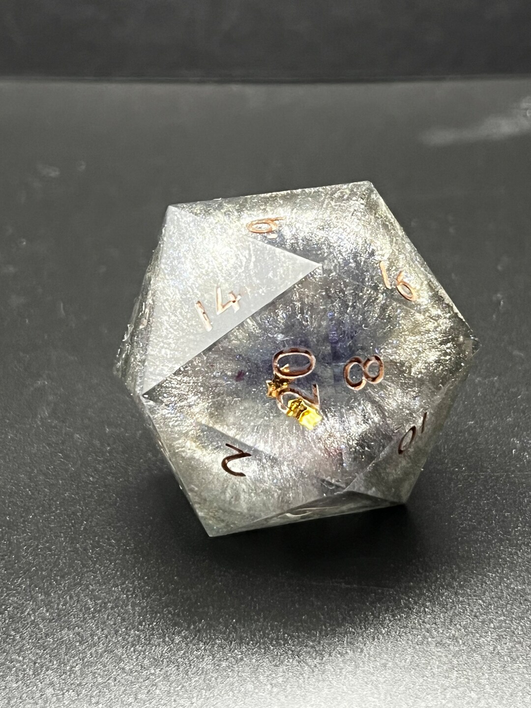 Jaws of Arrakis Chonk D20 1 Piece Chonk Dice, Hand Made Dice, D&D Dice ...